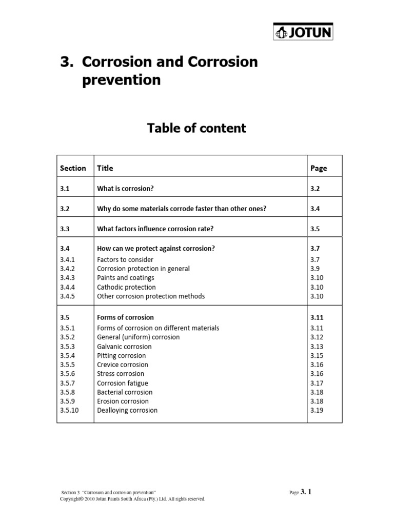 Microsoft Word - 3 corrosionFINAL 13-09 | PDF | Corrosion | Anode