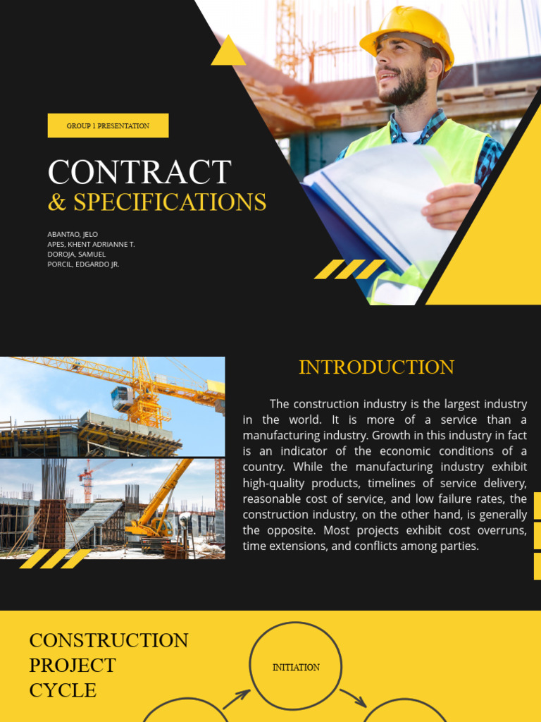Construction Project Management Guide | PDF | Labour Law | Business Law