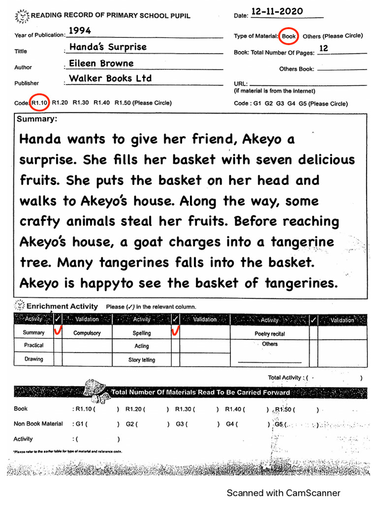 Handa's Surprise | PDF | Cooking, Food & Wine | Home & Garden