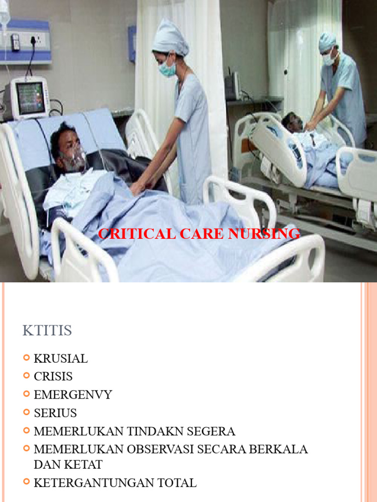 Overview of Critical Care Nursing | PDF | Intensive Care Medicine ...