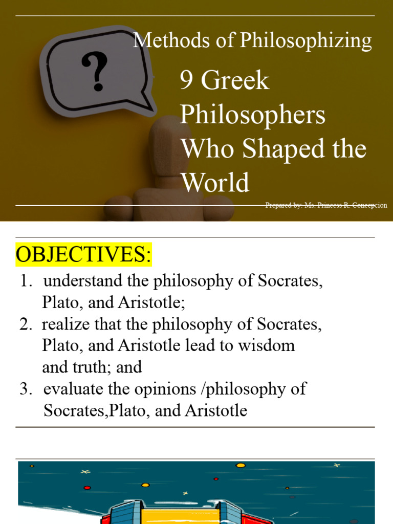 9GreekThinkers - Socrates, Plato, Aristotle | PDF | Socrates | Plato