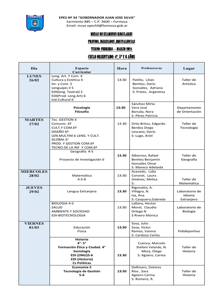 Febrero Cos 2024 | PDF