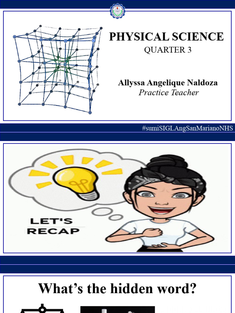 Physical Science Balancing Equation | PDF | Stoichiometry | Chemistry