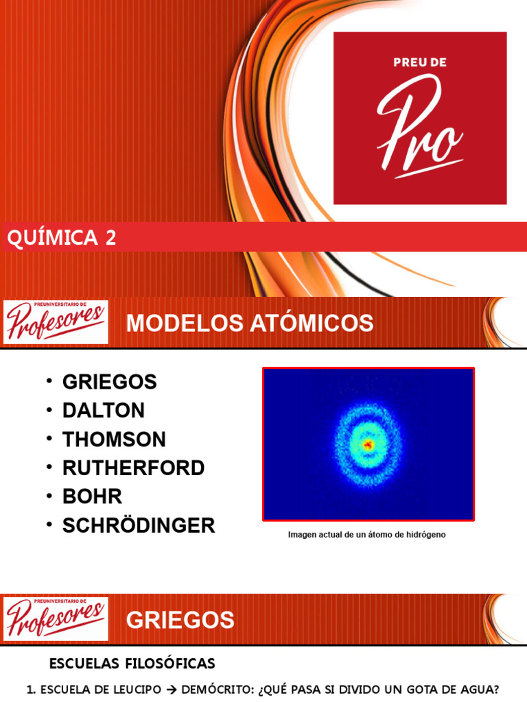 2 QCA 2023 (Mod. Atómico) | PDF | Átomos | Electrón