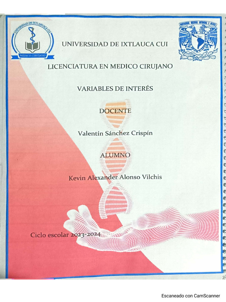 Variables de Interes | PDF