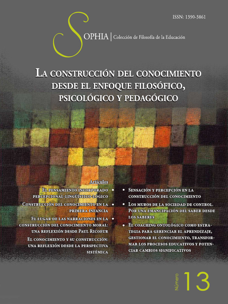 13 La Construccion Del Conocimiento | PDF | Aprendizaje | Conocimiento