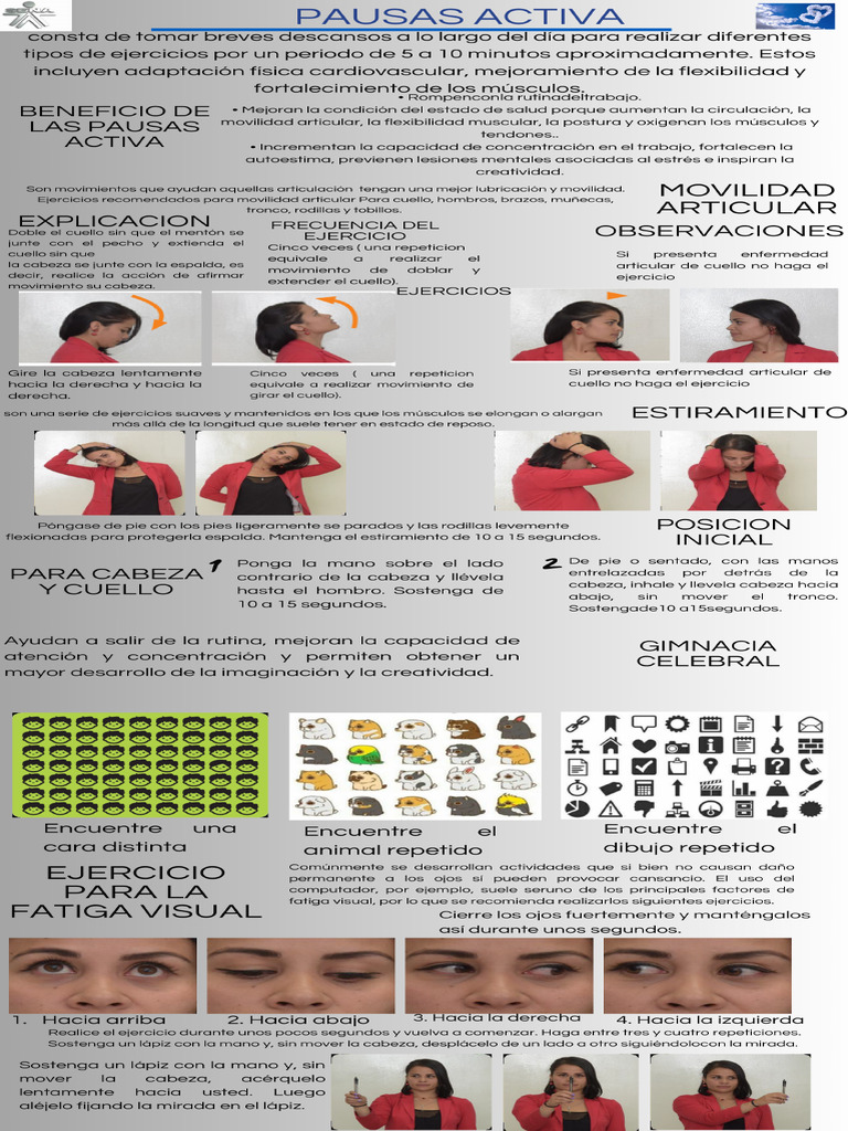 Infografia Pausas Activa | PDF