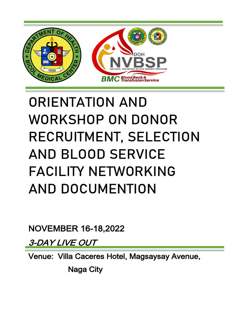 Part 1 | PDF | Blood Donation | Blood Transfusion