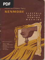 Kenmore 385 Sewing Machine Instruction Manual: Read/Download | PDF ...