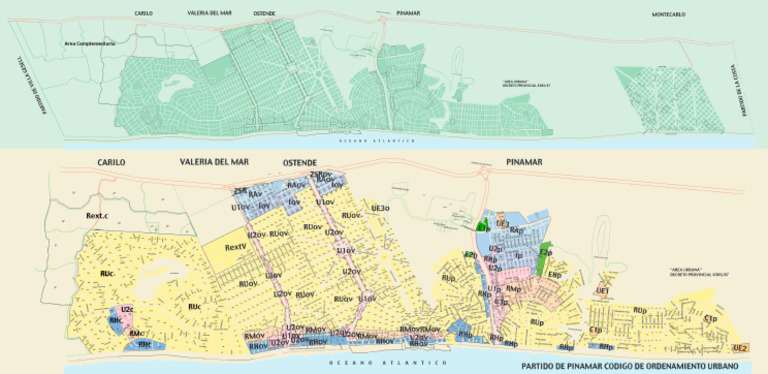 Plano Partido de Pinamar COU | PDF