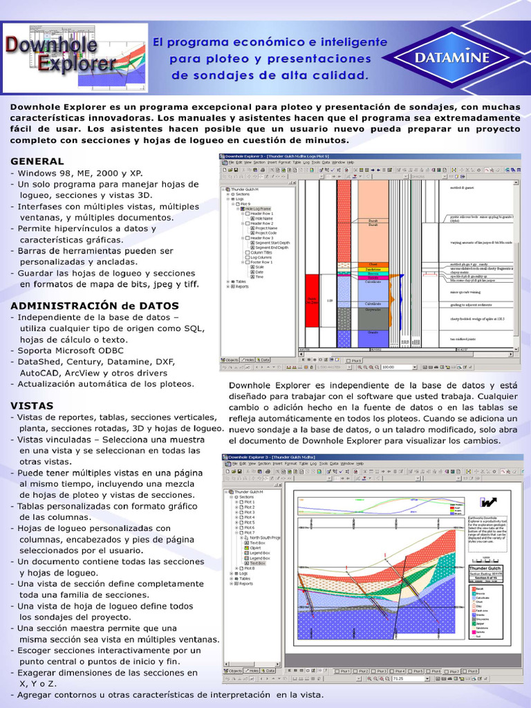 Datamine DownholeExplorer | PDF