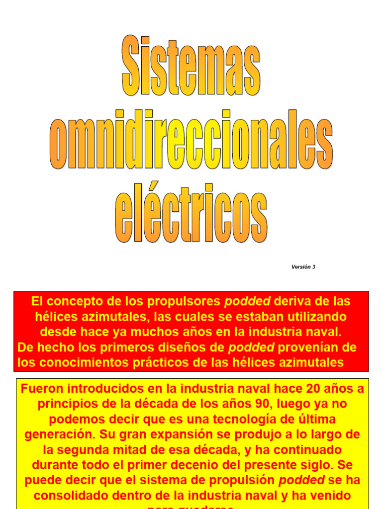 009 - Sistemas Omnidireccionales Electricos V3 - 13 | PDF | Hélice ...
