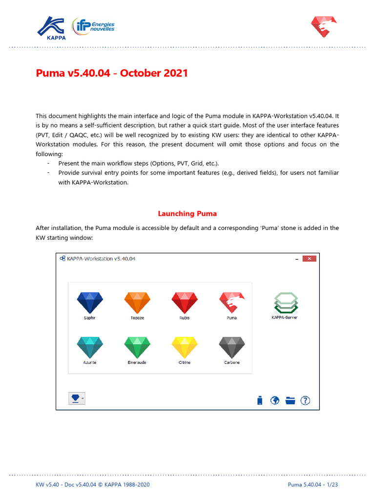 White Pages Puma v5.40 | PDF | Kernel (Operating System) | Simulation