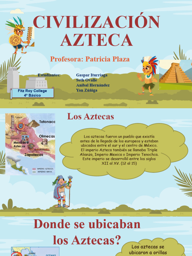 Ubicación y religión de los aztecas | PDF