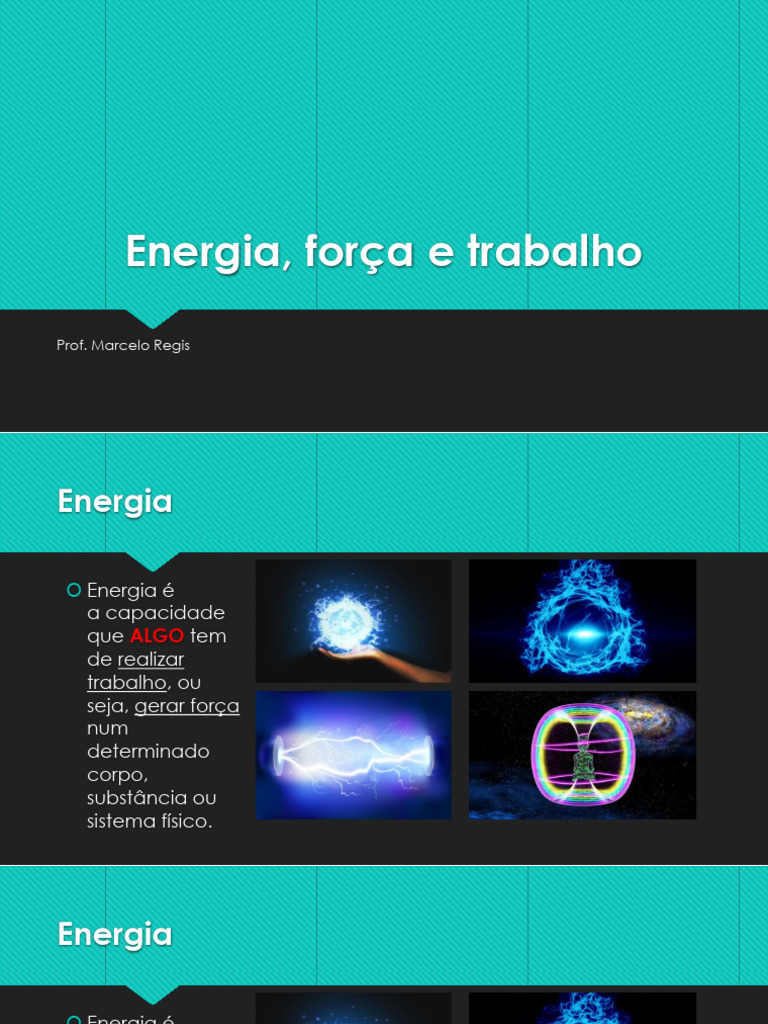 Os Tipos de Energia | PDF | Autoajuda