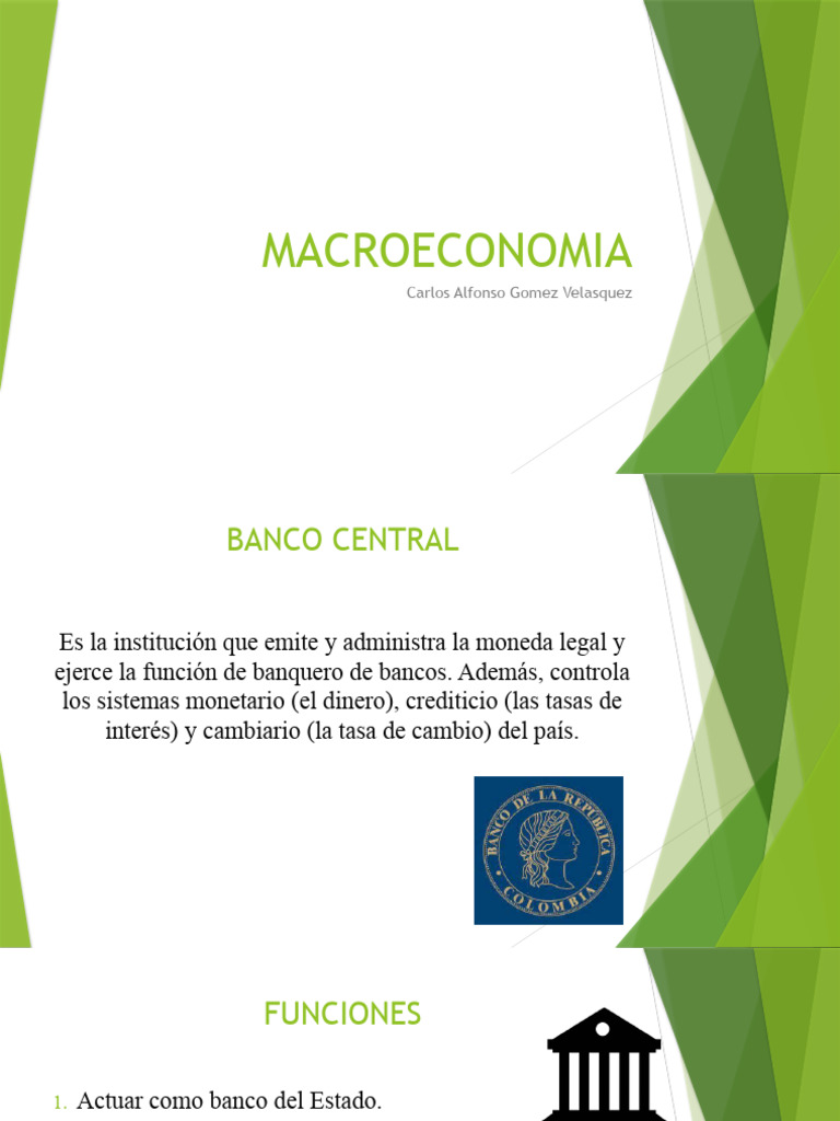 MACROECONOMIA clase 7 | PDF | Bancos | Bancos centrales