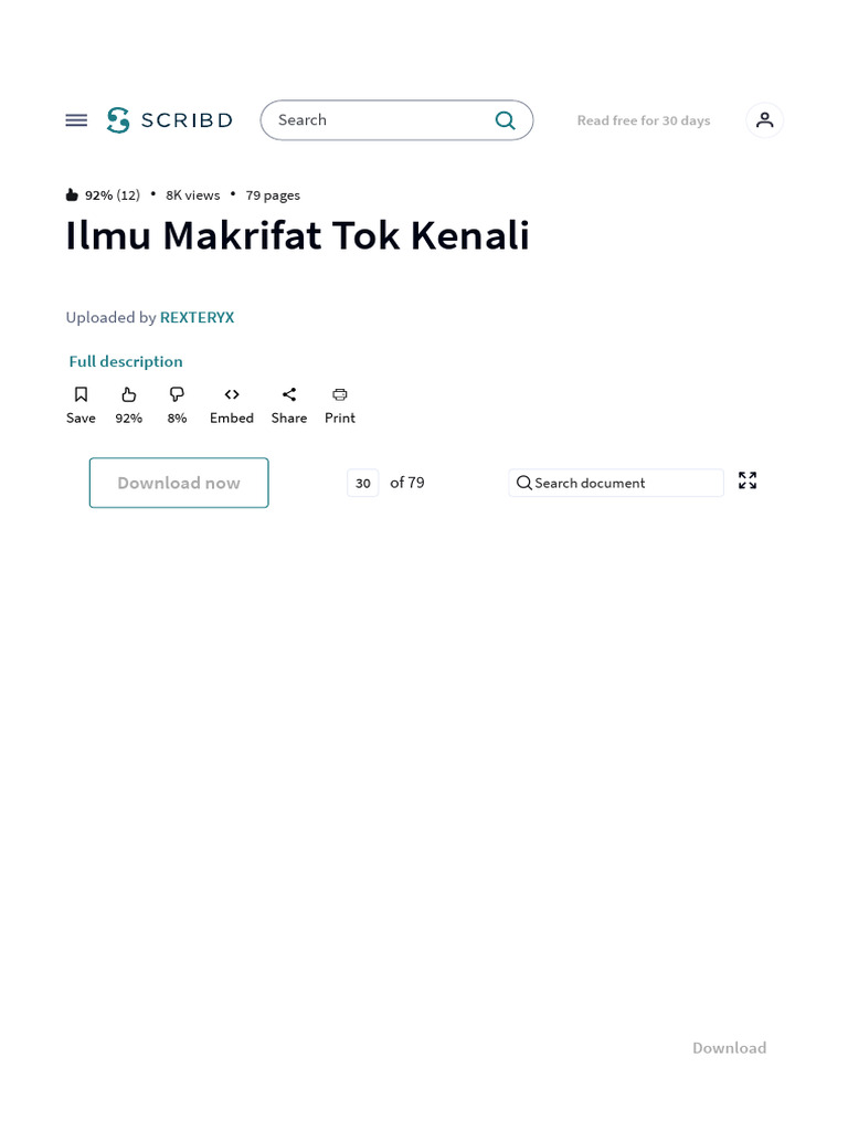Ilmu Makrifat Tok Kenali - PDF | PDF | Scribd | Digital Technology