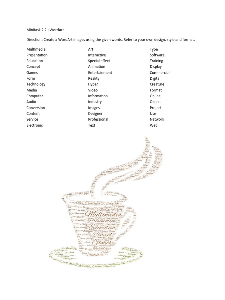 Minitask 2 | PDF Minitask 2 | PDF