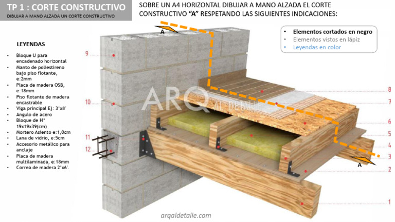 TAREA 1-Corte Constructivo | PDF