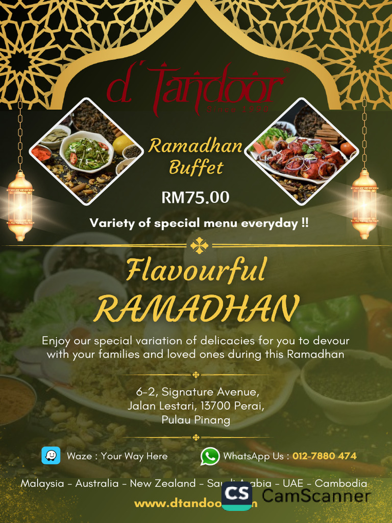 Special Ramadhan Menu Delicacies | PDF | Sauce | Salad