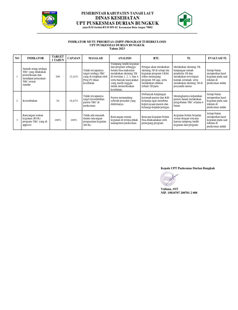 Impp Program TB | PDF