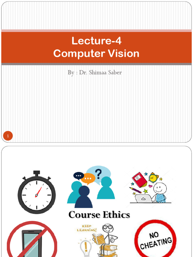 6 Vision Lec 4 | PDF | Area | Computer Vision