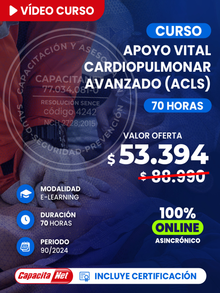 Acls Online | PDF | Reanimación cardiopulmonar | Paro cardíaco Acls Online | PDF | Reanimación cardiopulmonar | Paro cardíaco