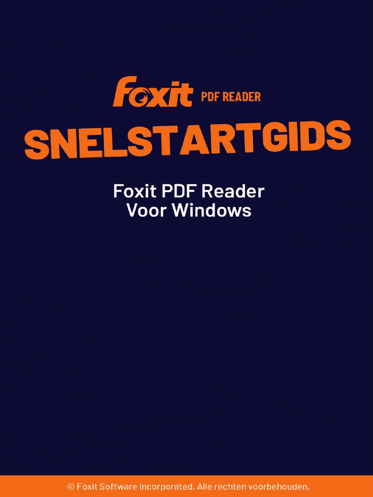Foxit PDF Reader - Quick Guide | PDF