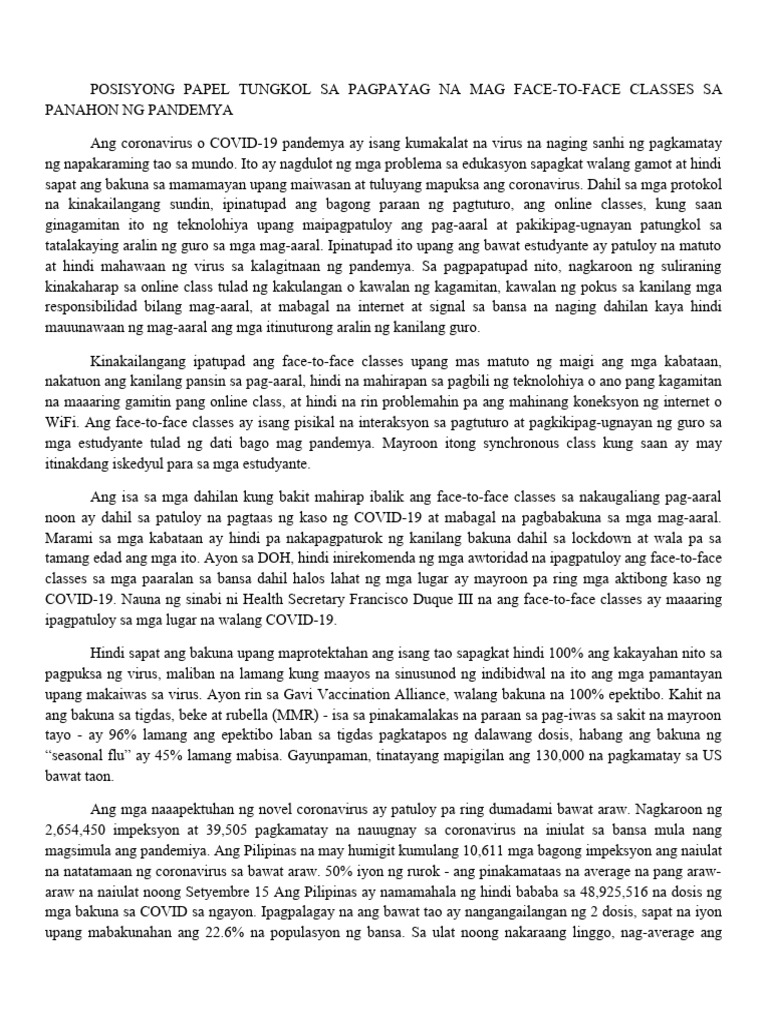 Social Reflection Paper | PDF