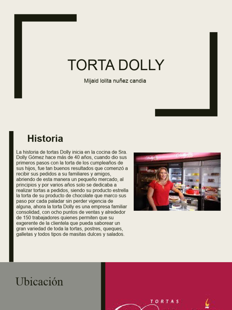 Historia y Éxito de Torta Dolly | PDF | Iniciativa empresarial | Business