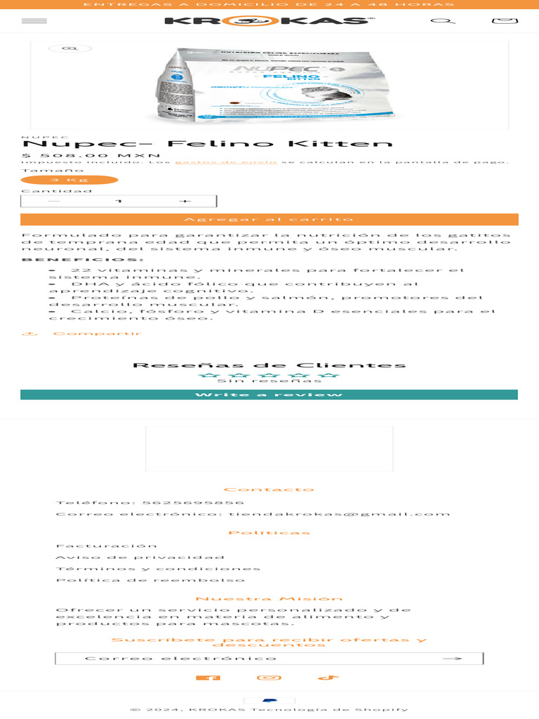 Nupec- Felino Kitten – KROKAS | PDF