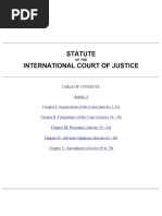 Statute of ICJ | PDF | Judgment (Law) | International Law