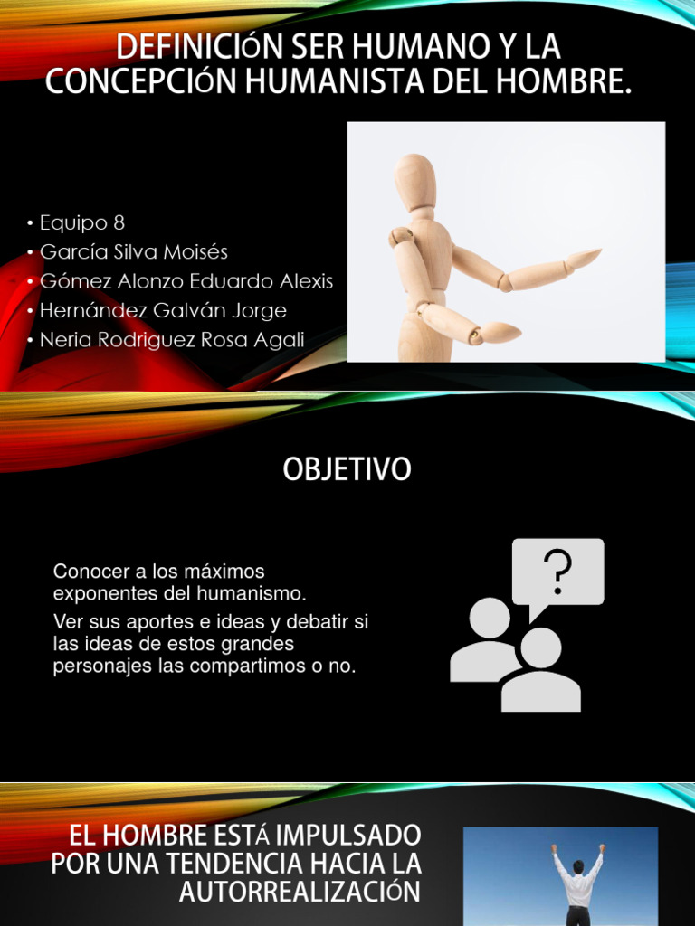 Equipo 8 Definición Ser Humano y La Concepción Humanista Del Hombre ...