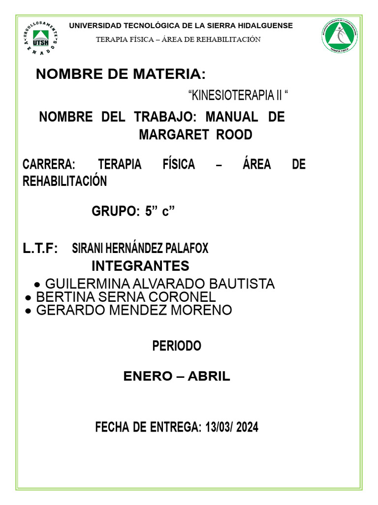 Tecnicas de Rood Nuevo - 120329 | PDF | Nervio | Hombro