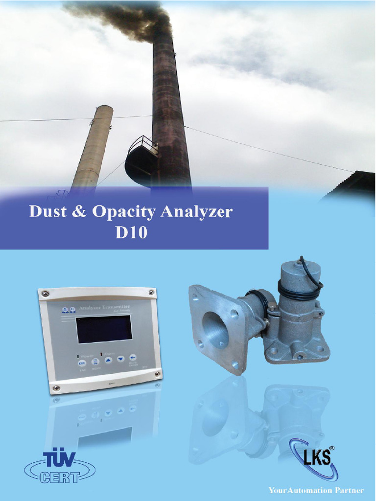Dust & Opacity Analyzer D10.R02 | Download Free PDF | Exhaust Gas | Incineration