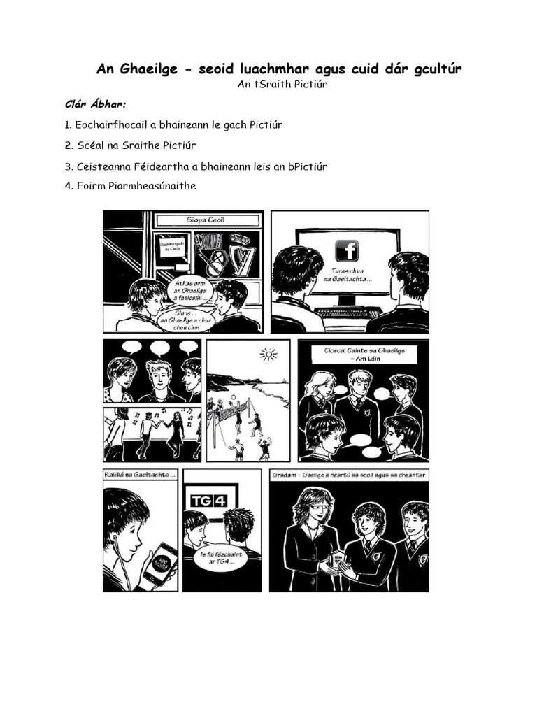 An Ghaeilge - Seoid Luachmhar Agus Cuid Dár Gcultúr | PDF