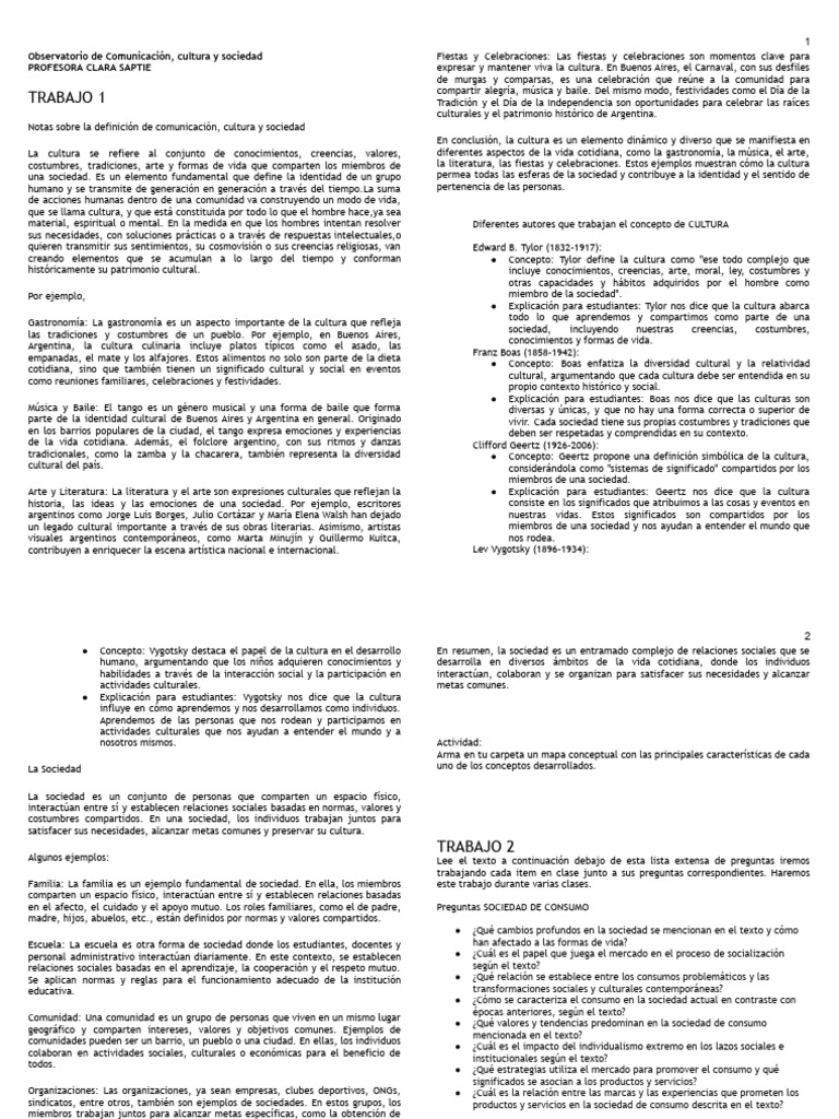 texto CyT (1)_merged | PDF | Sociedad | Consumo (economía)