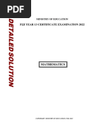 2023 Fy13ce Pure Mathematics Detailed Solution | PDF | Mathematical Analysis | Functions And ...