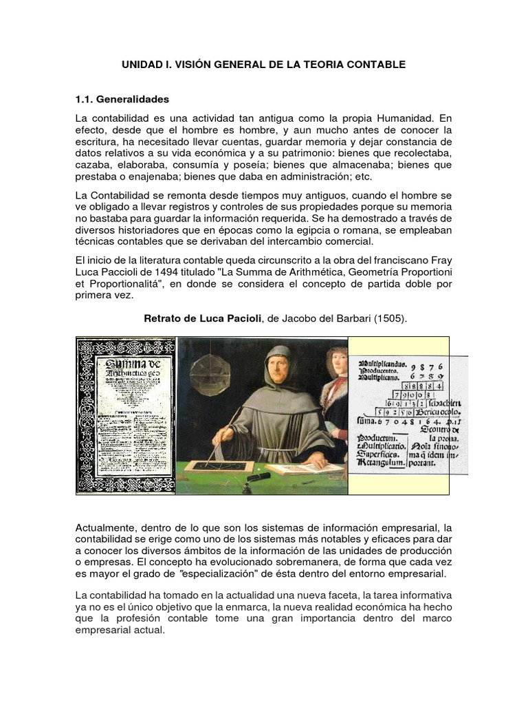 vision general de teoria contables | PDF | Contabilidad | Teoría