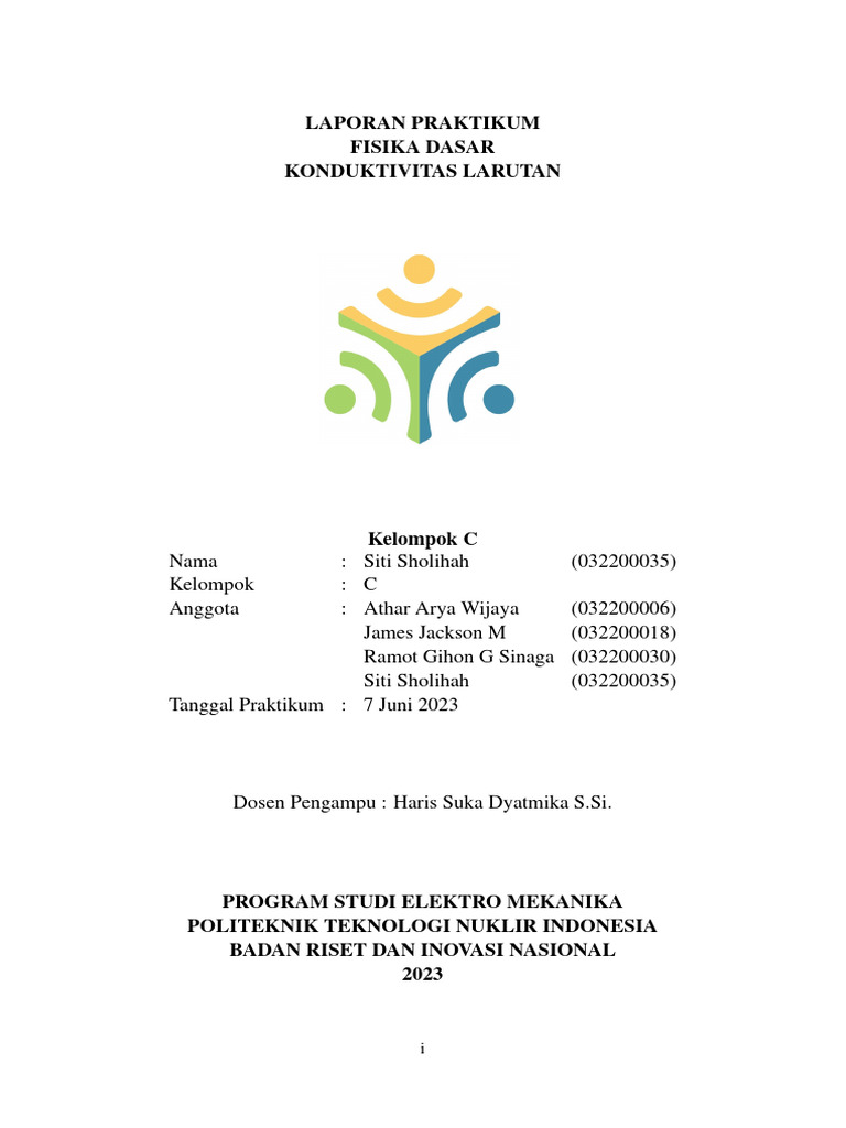 Laporan Praktikum Konduktivitas Larutan | PDF