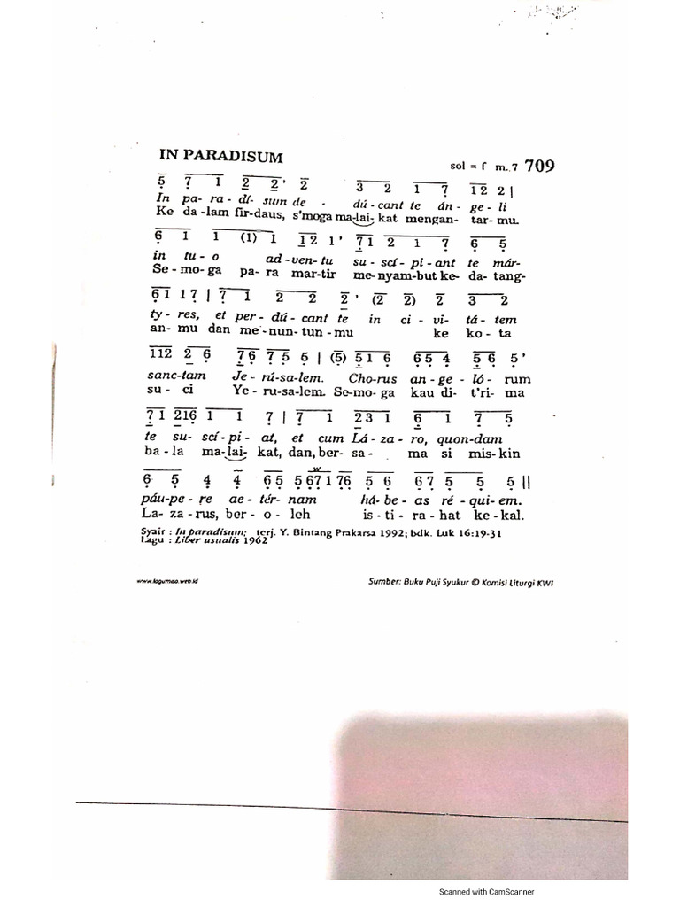 In Paradisum | PDF