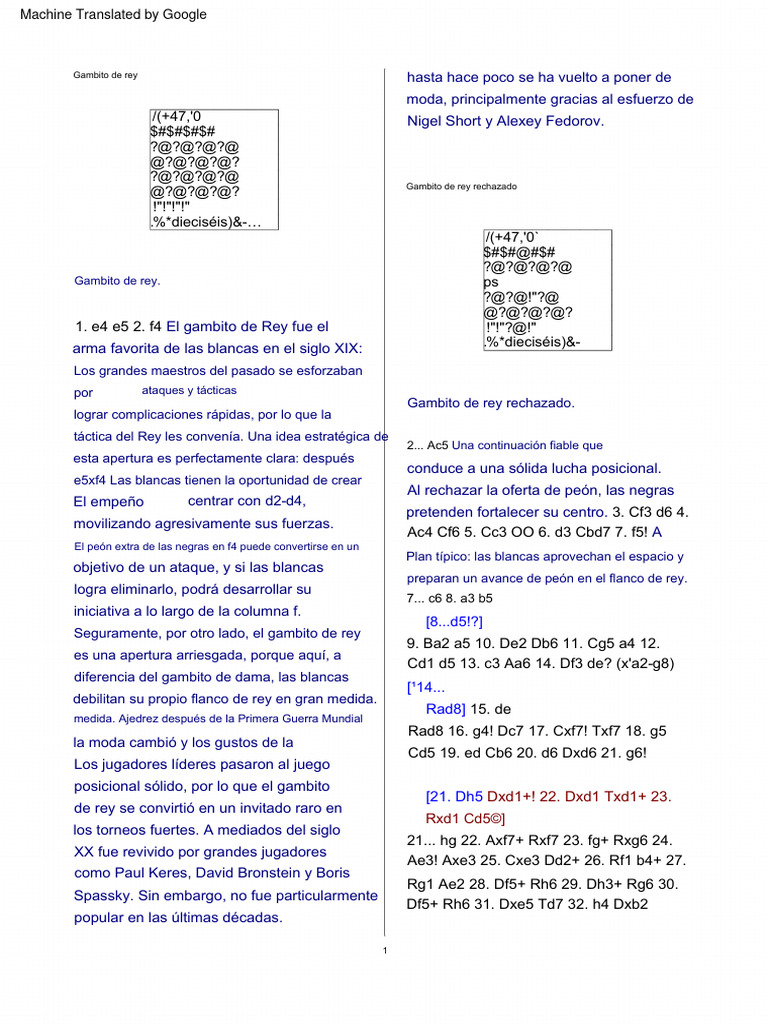 Alexander Kalinin - Kings - S Gambit (Convekta) | PDF | Aperturas de ...