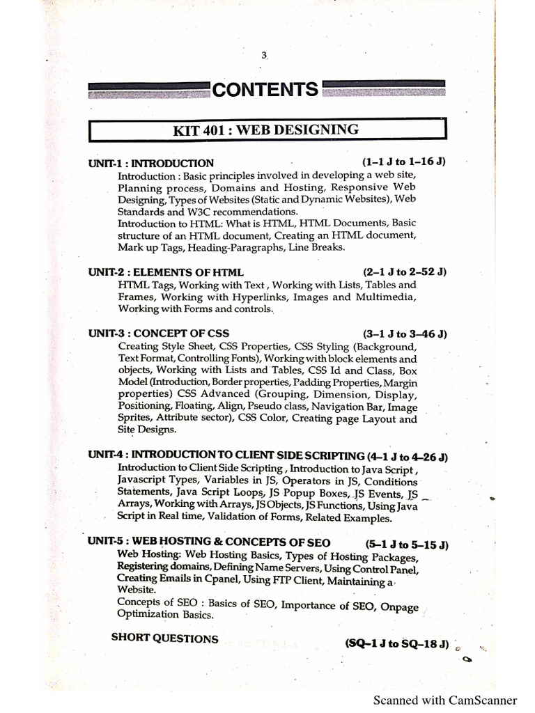 Document Scanning With Camscanner Pdf