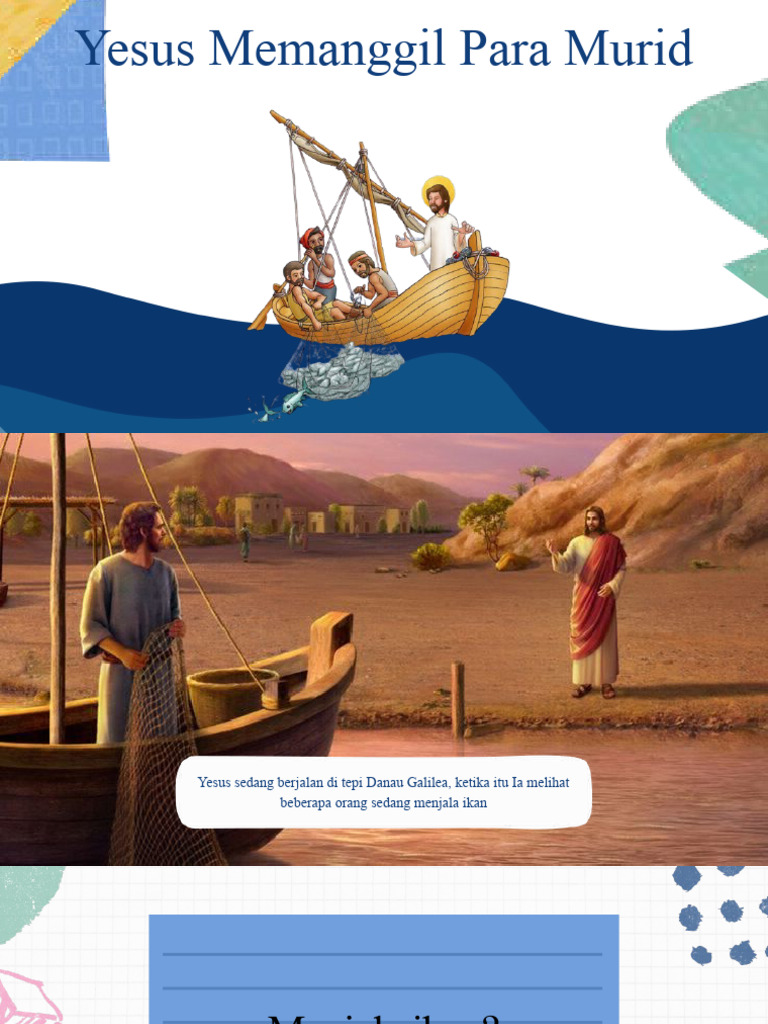 Yesus Memanggil Murid di Galilea | PDF