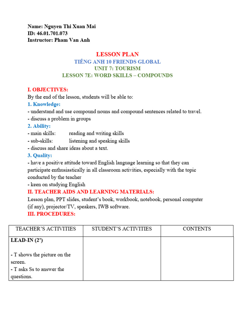 Unit7_Word Skills | PDF | Human Communication | Learning