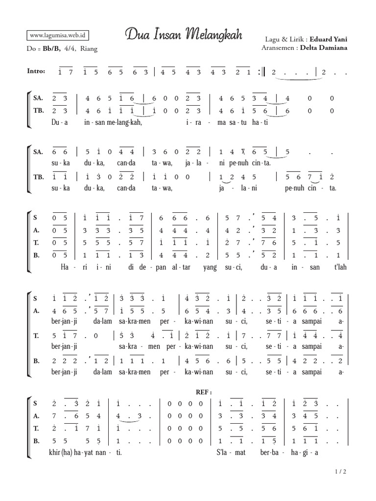 Dua Insan Melangkah | PDF