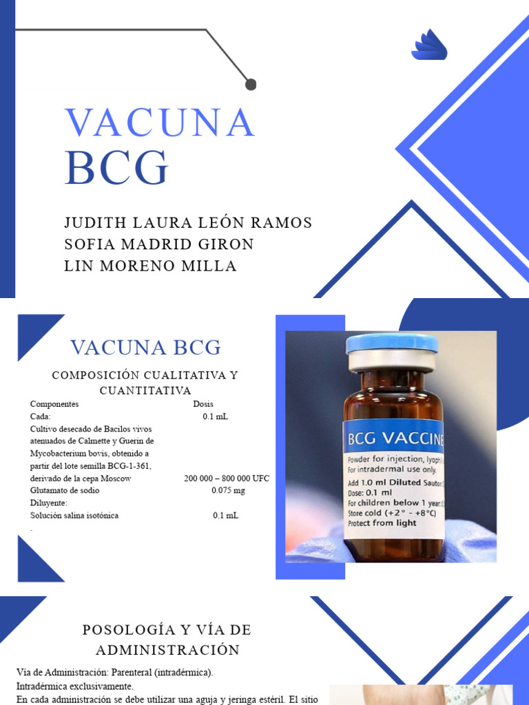 Vacunas BCG 2 | PDF | Enfermedades y trastornos | Epidemiología