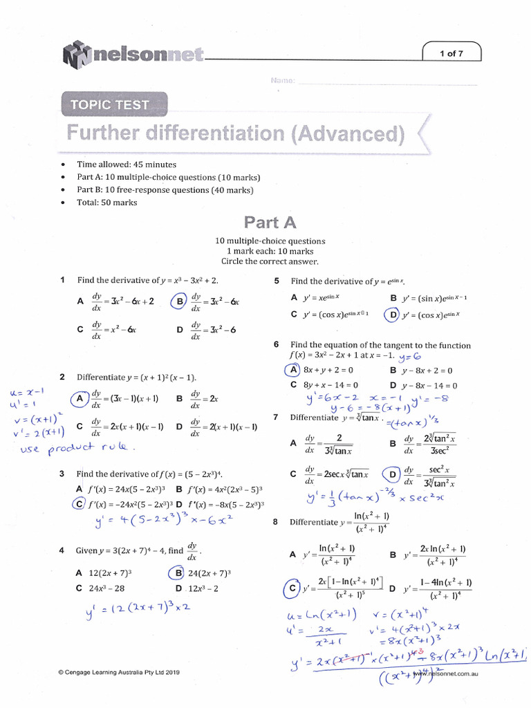 Chapter 4 TT Solutions | PDF