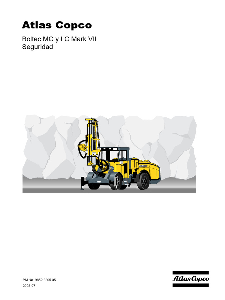 9852 2205 05 Boltec MC - LC Safety Instruction Mark 7 | PDF | Bienes ...