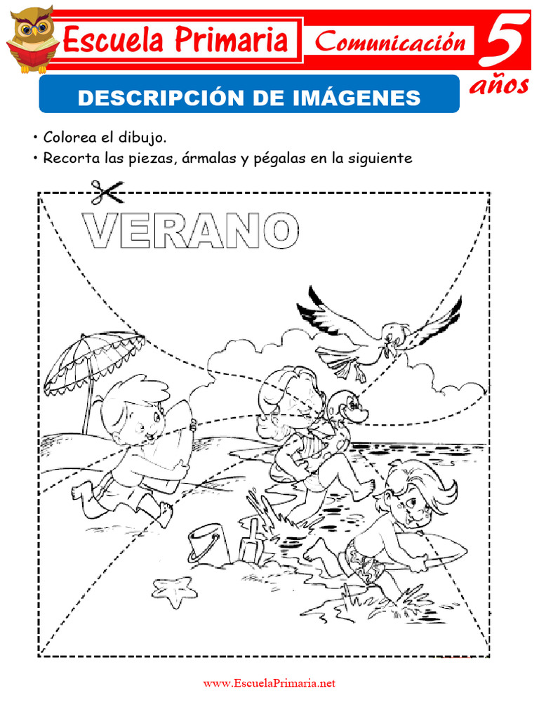 Descripcion de Imagenes para Ninos de 5 Anos | PDF